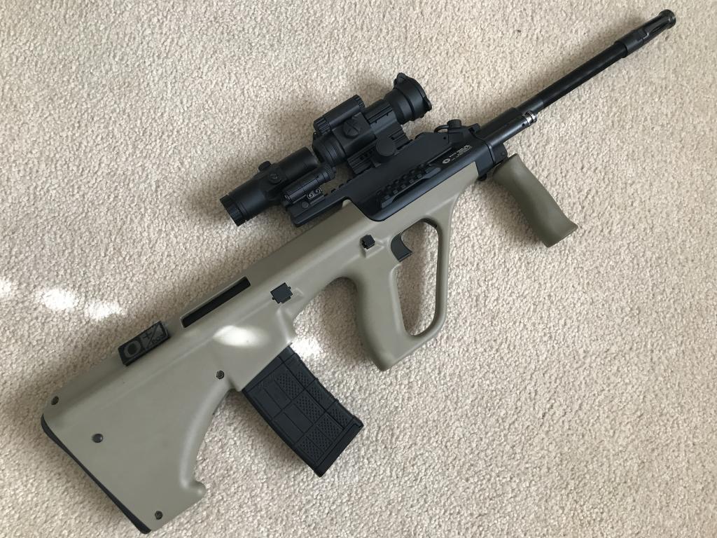 WTS: Steyr AUG A3 M1 FDE (mud) NATO stock - Calguns.net