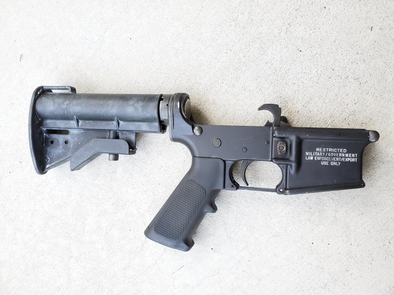 COLT AR15 restricted marked lower - AR15.COM