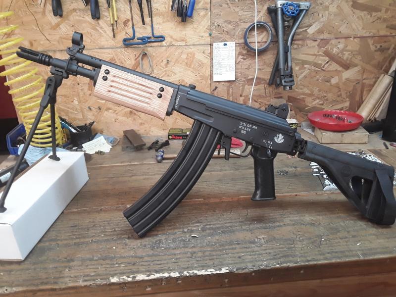 New usa made GALIL wood handguards!! | UZI Talk Forums