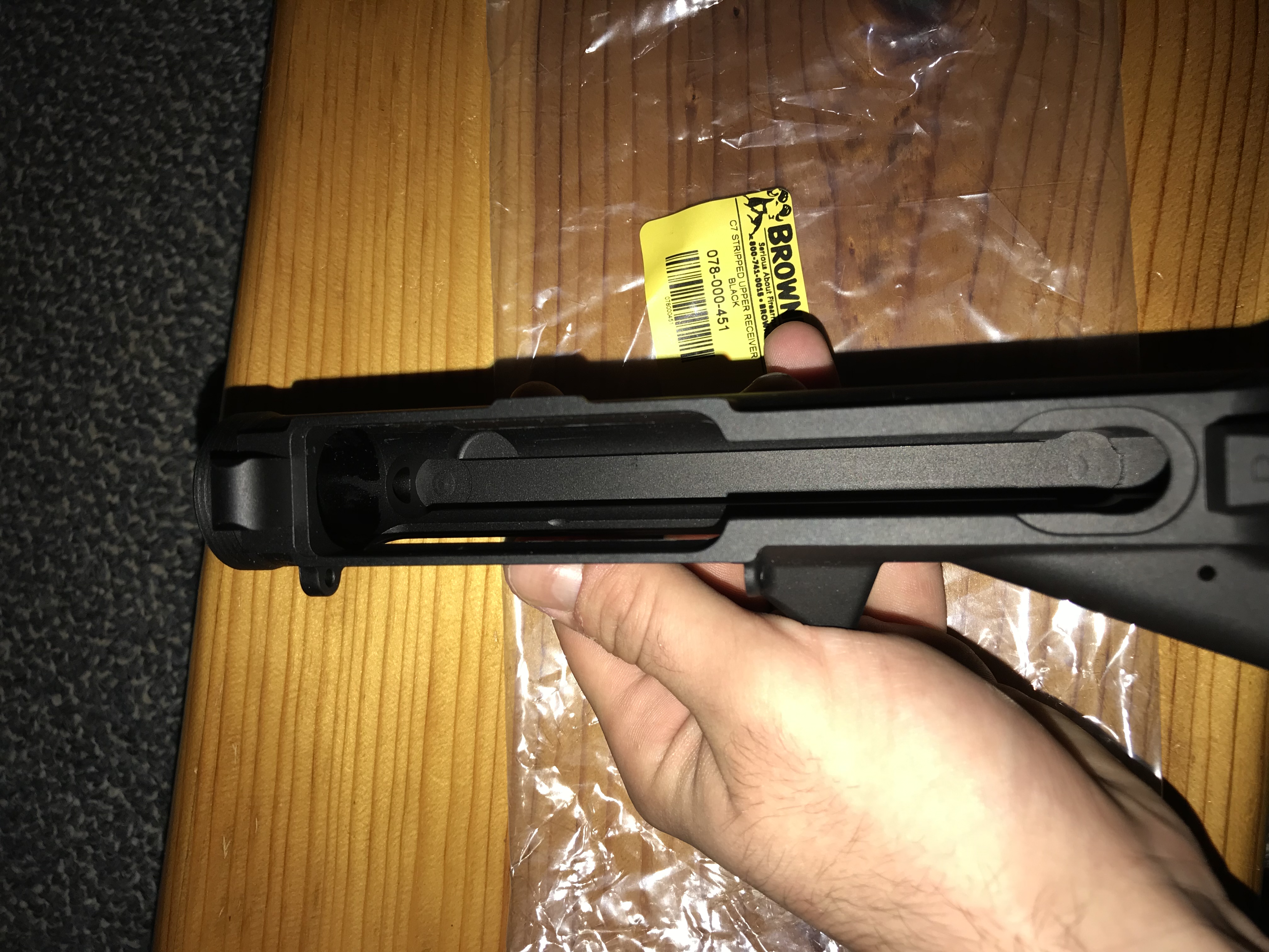 WTS STRIPPED BROWNELLS C7 UPPER RECEIVER - AR15.COM